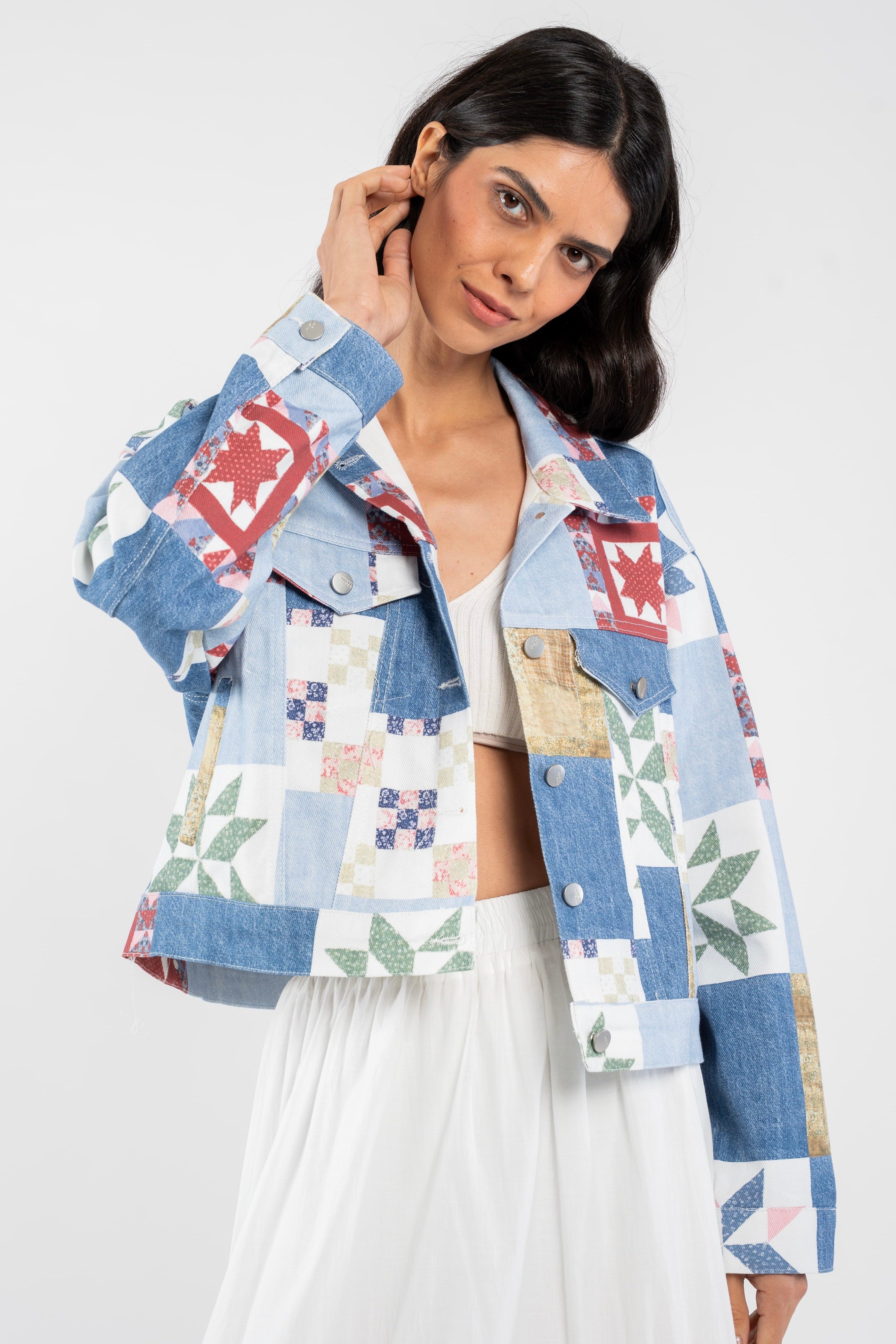 TRISTA JACKET – bleumarin