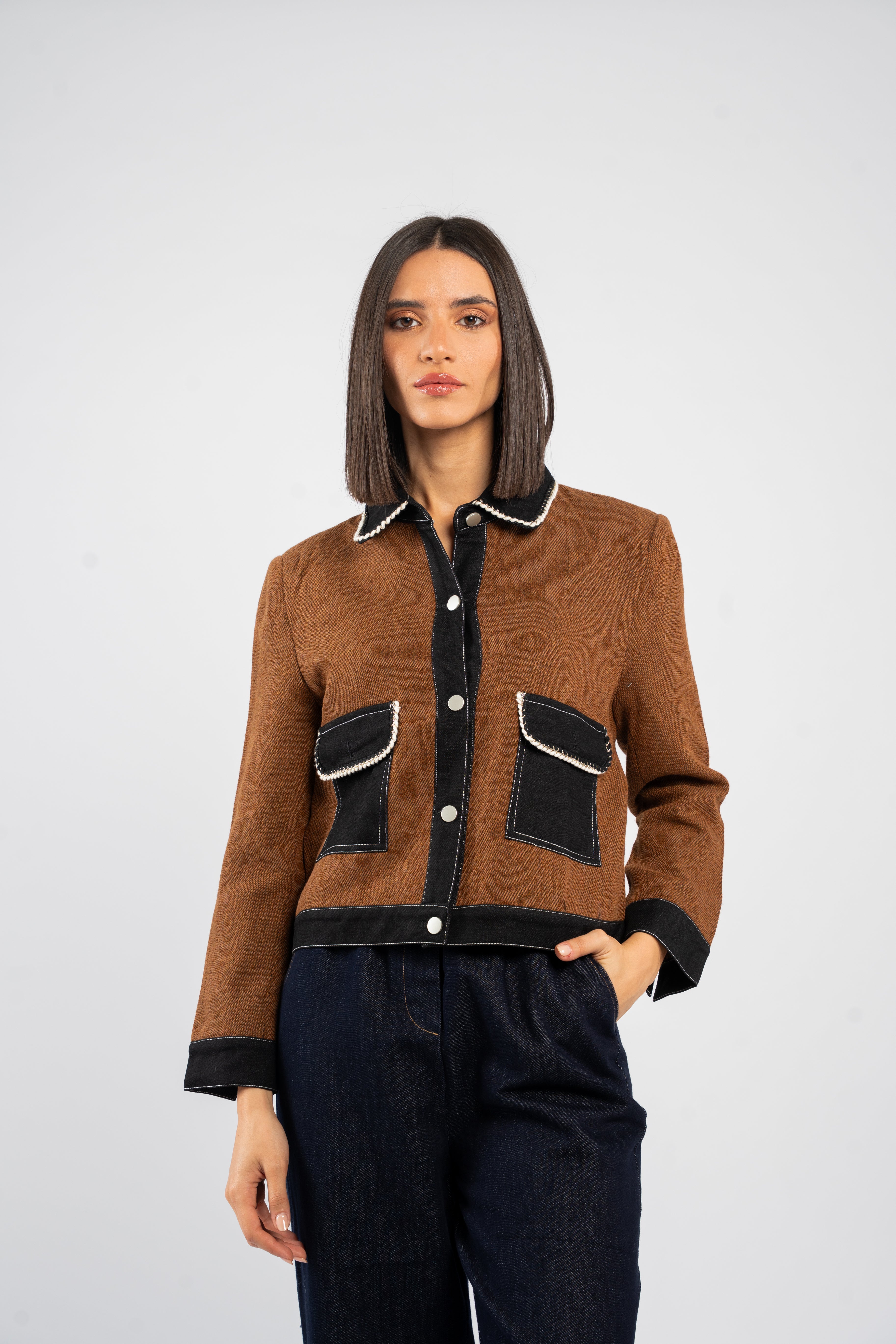 HARLOW JACKET – bleumarin