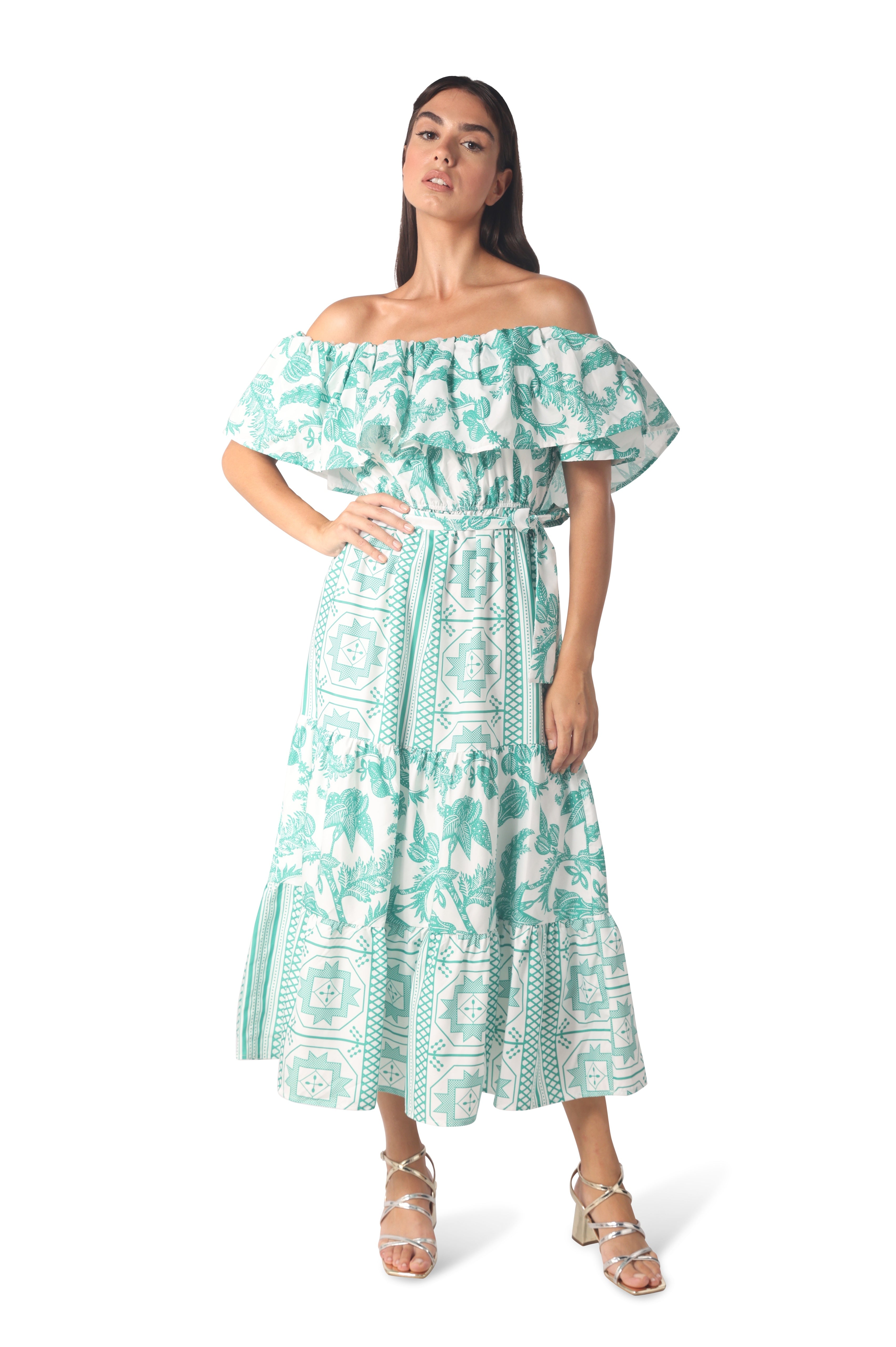 Loena Maxi Dress – bleumarin