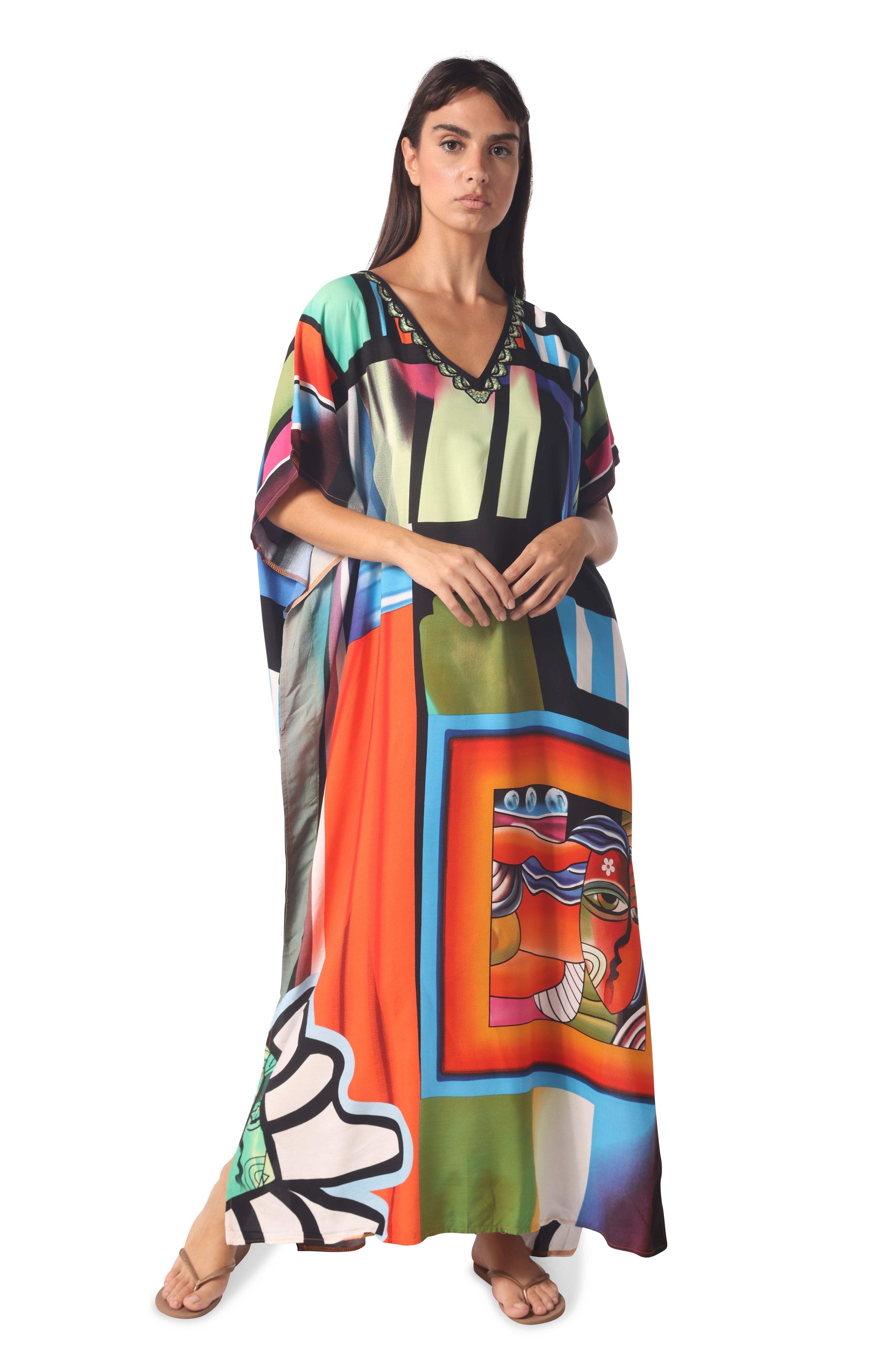 Liza Maxi Dress – bleumarin